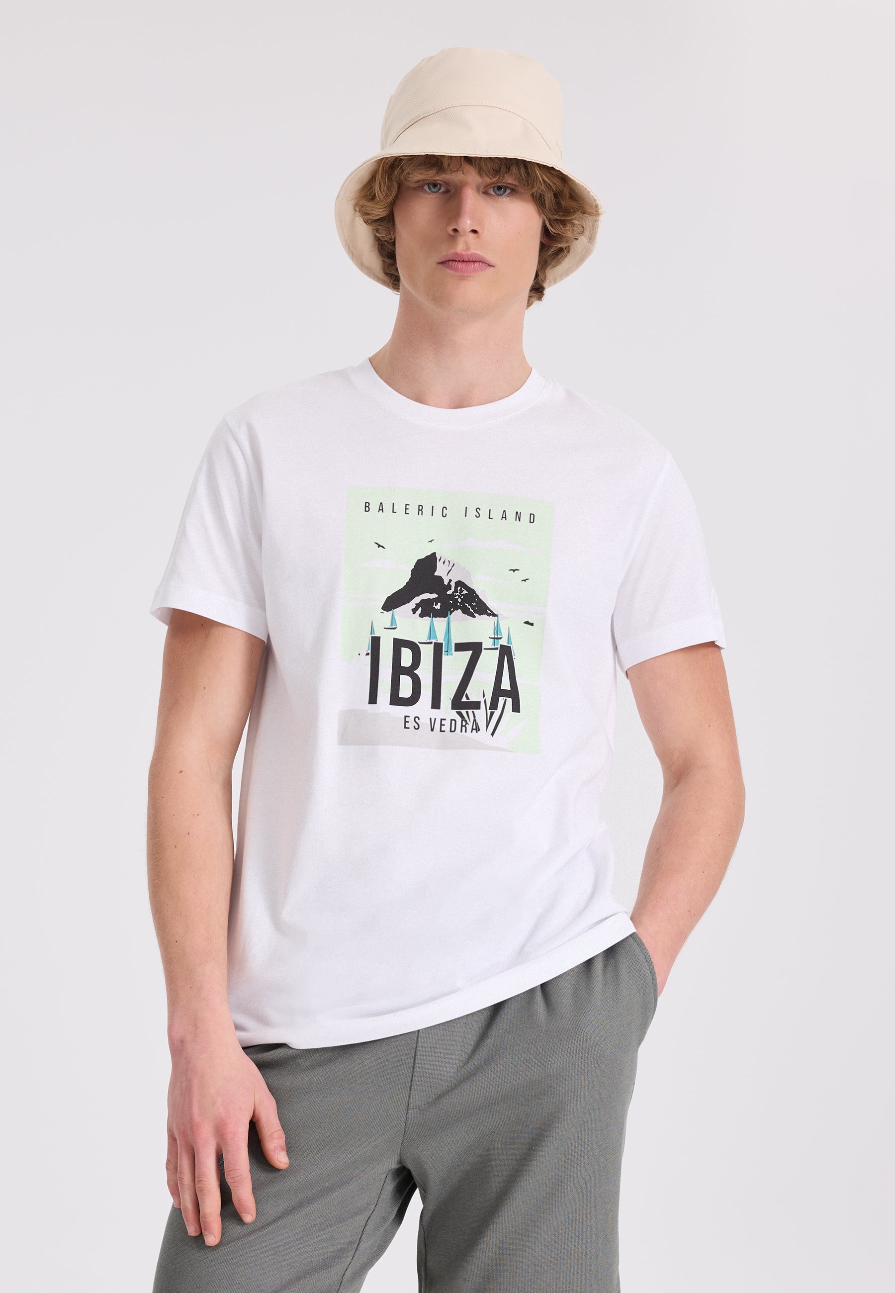 WMVACA IBIZA TEE in White